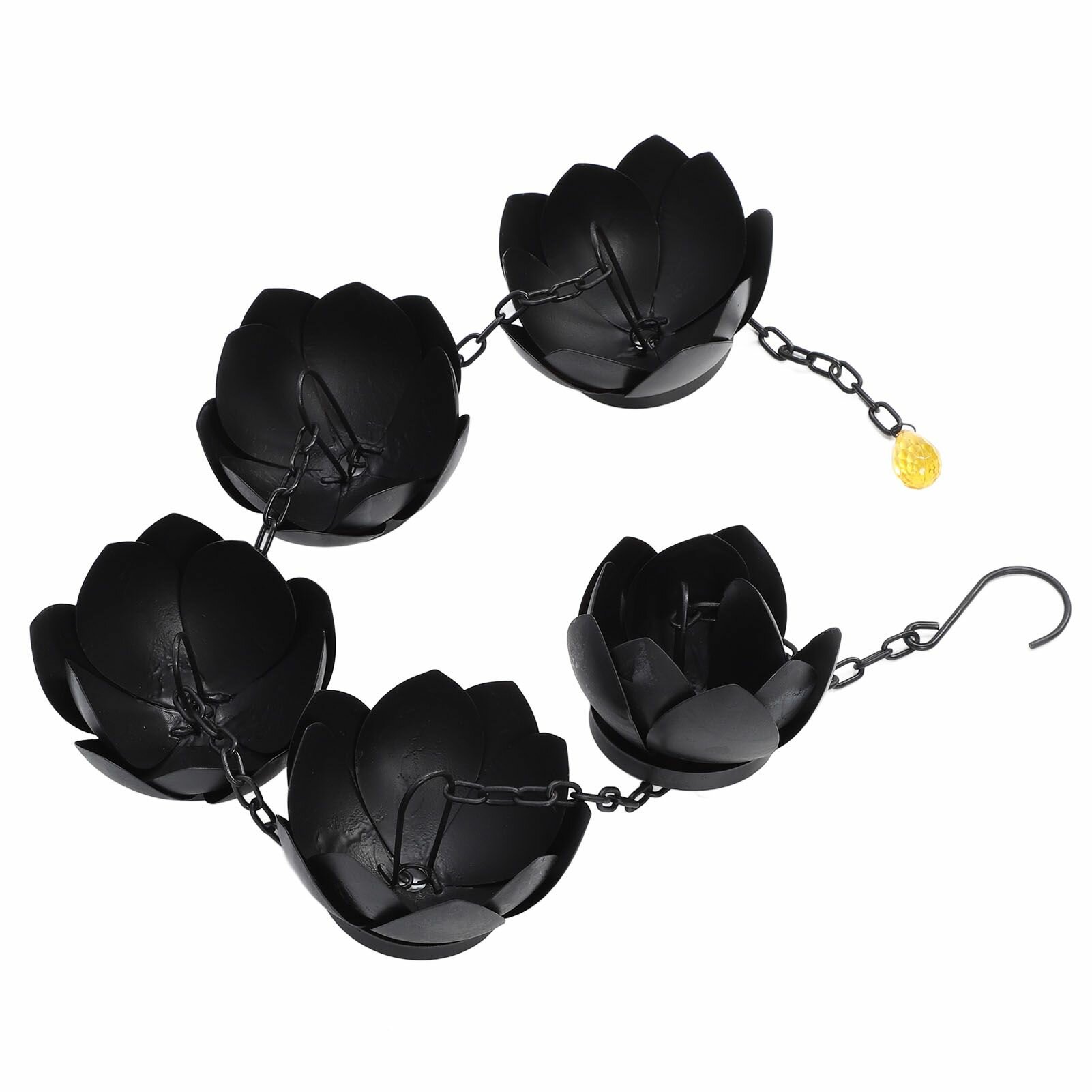 Качели на улице, вращающийся железный ветровой колокол, красивый дизайн для детских комнат и сада, 11x120 см