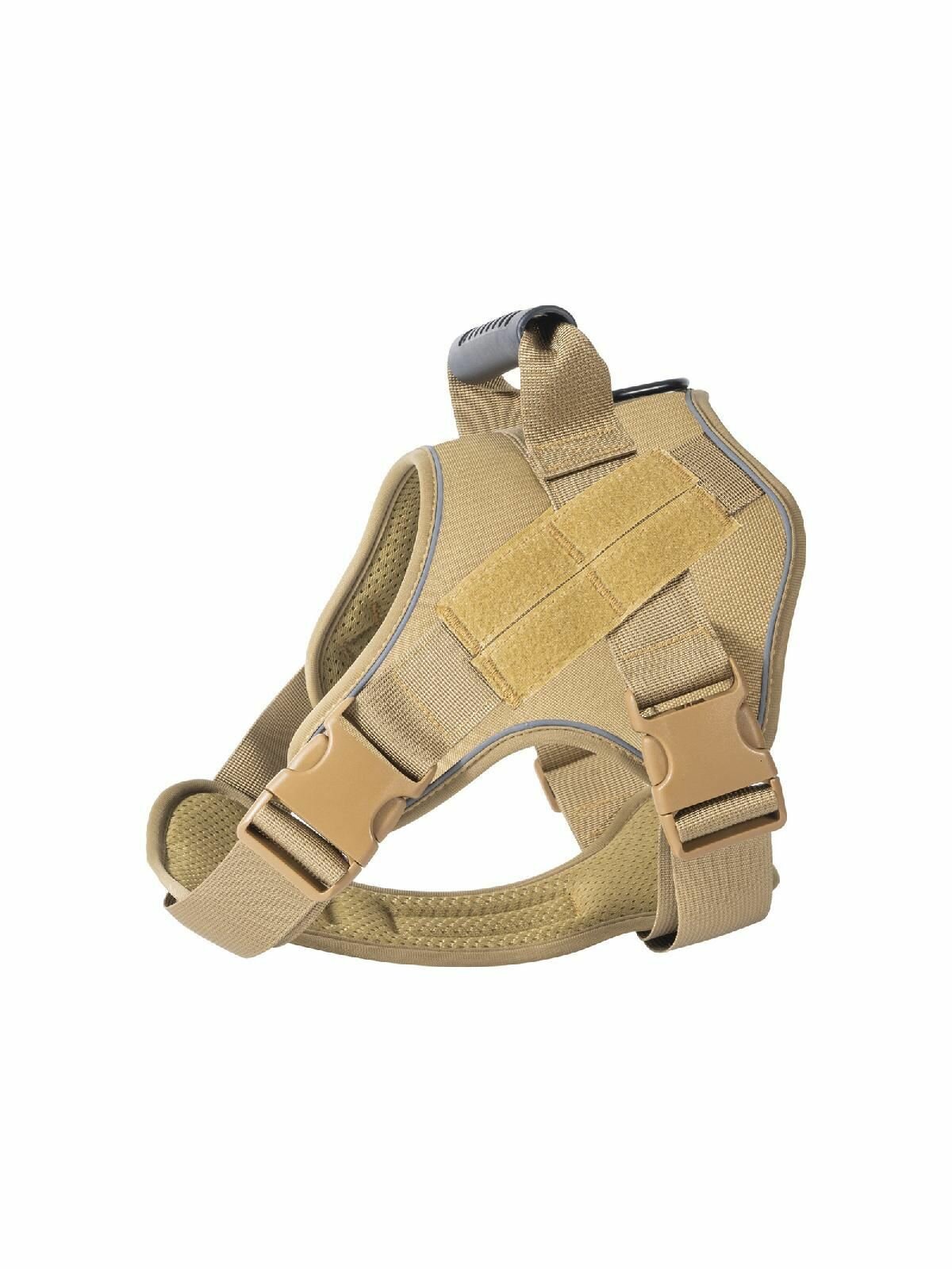 Фурнитура для ошейников и поводков, Нагрудный ремень для домашних животных-Хаки-L