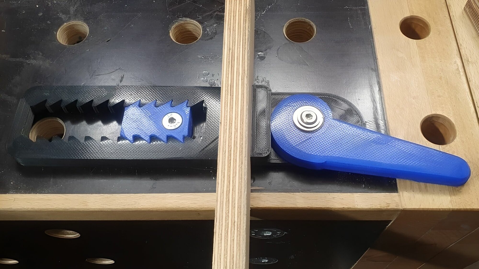 Многоуровневый зажим для верстака Festool MFT