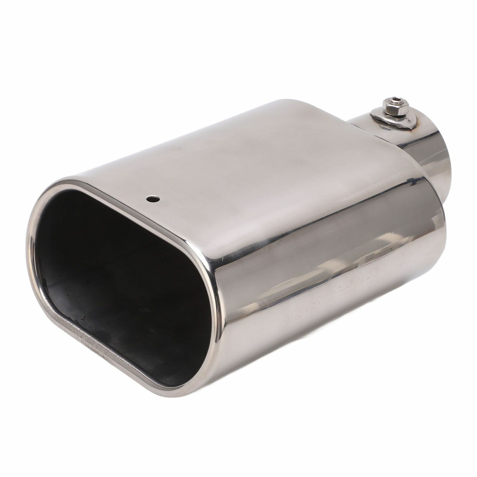 Выхлопная труба скошенная 60-137мм из нержавеющей стали для модификации автомобиля, универсальная конструкция, практичное использование