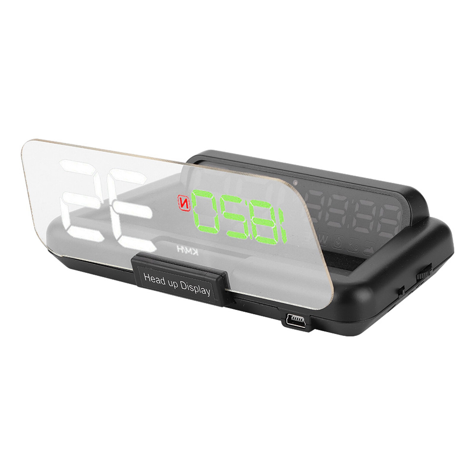 Универсальный 3.6-дюймовый HD дисплей с функцией HUD, GPS-монитор T900 для автомобилей, многофункциональный проектор