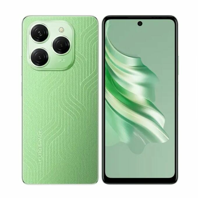 6,8" Смартфон Tecno SPARK 20 Pro 8/256 ГБ (4894947014239) 2023, зеленый