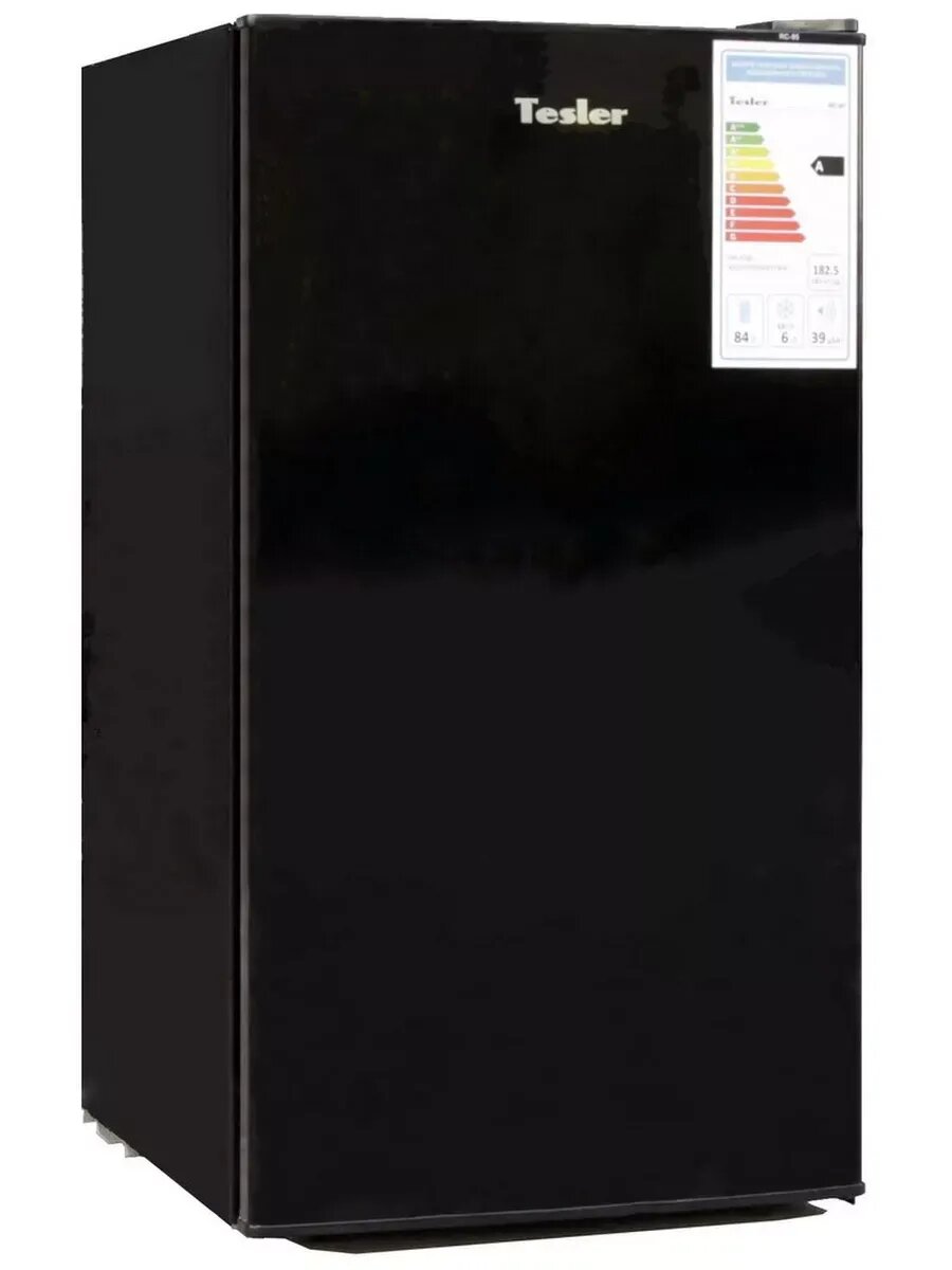 Холодильник Tesler RC-95, морозильник сверху, 1 камера, 1 дверь, N/ST, ручное размораживание