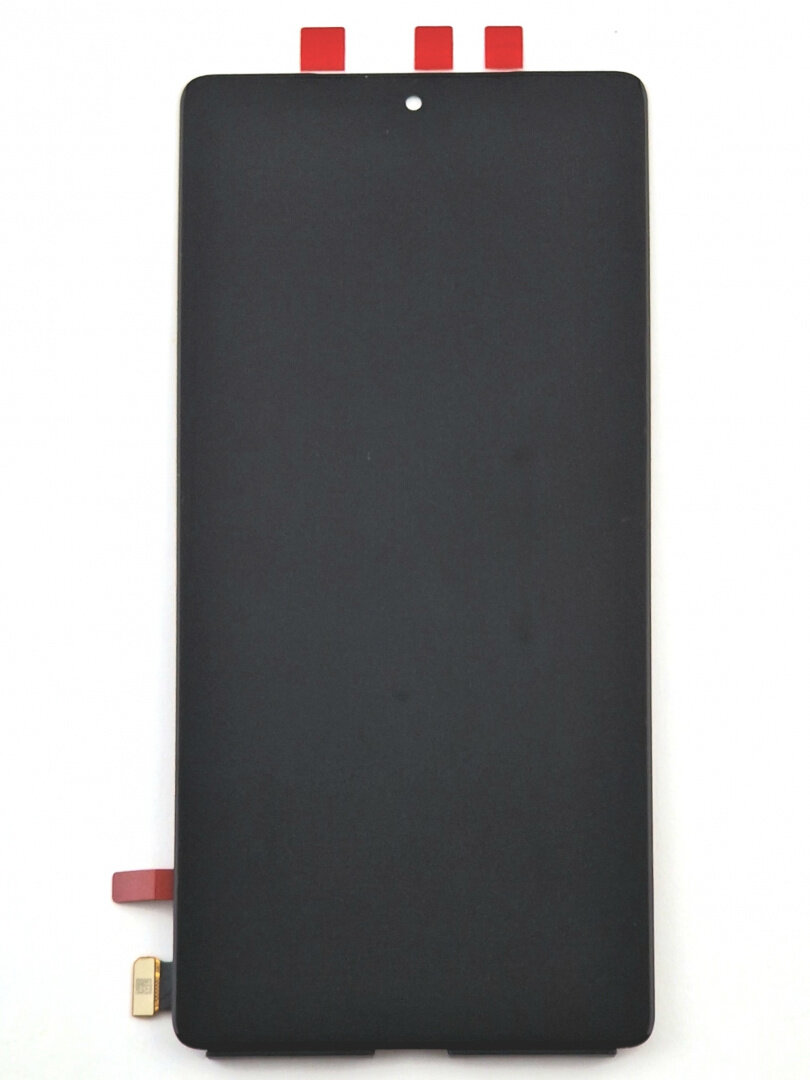 Дисплей для Infinix Note 50 в сборе с тачскрином, черный (OLED)