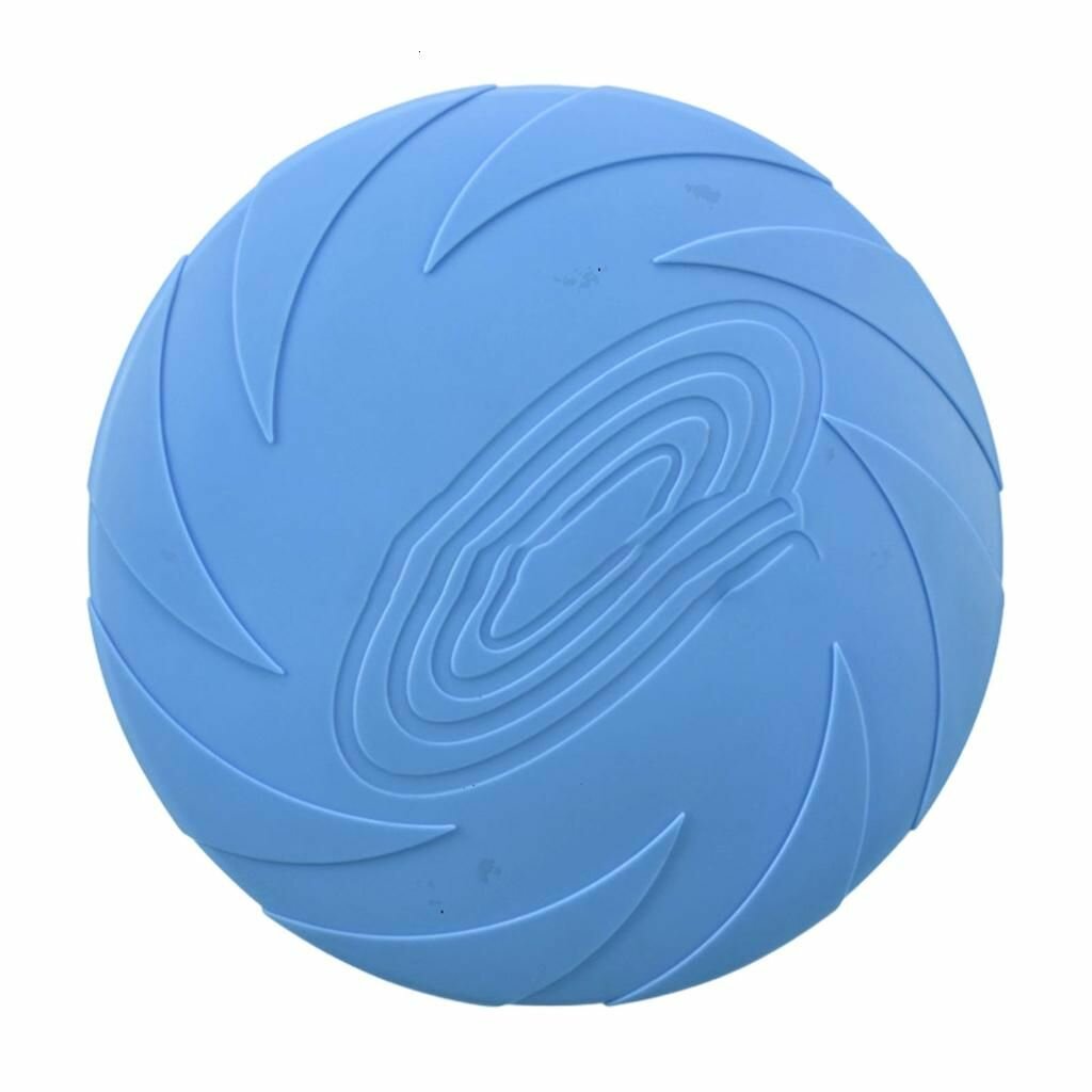 Игрушка для животных, Фрисби Для Домашних животных, Устойчивая К Укусам Собачья Фрисби-Синий-Маленький