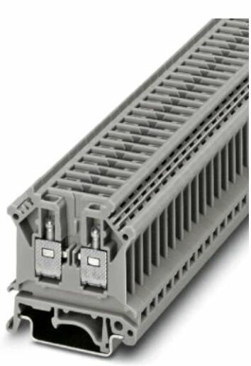 Клемма для предохранителя 4мм2 UK4-TG (20шт) 2812018 винтовая серая