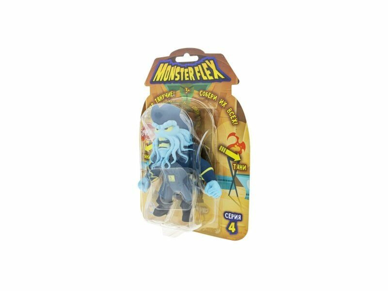 Игрушка-антистресс 1toy MONSTER FLEX, серия 4, тянущиеся, 15 см