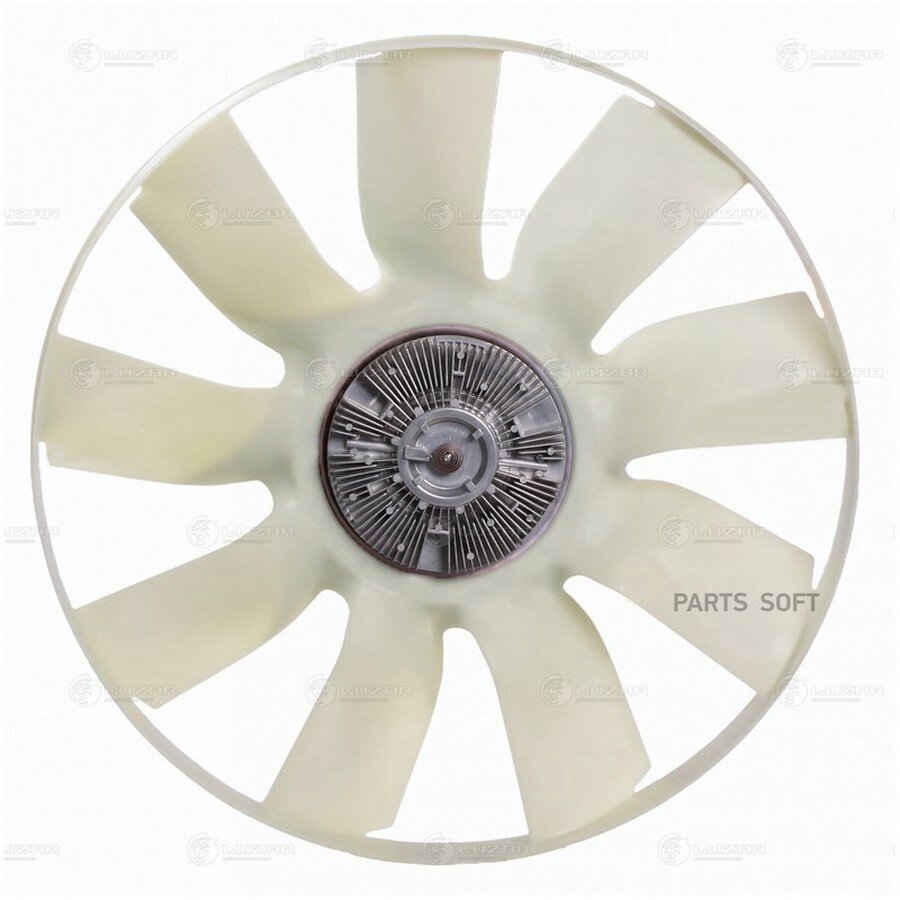 Вентилятор охлаждения двигат КАМАЗ 65115 с вязк. дв.740.62-280, 740.65 Евро-3 (D=704мм) (в сб)! от официального дистрибьютора, LUZAR, артикул LVC07704