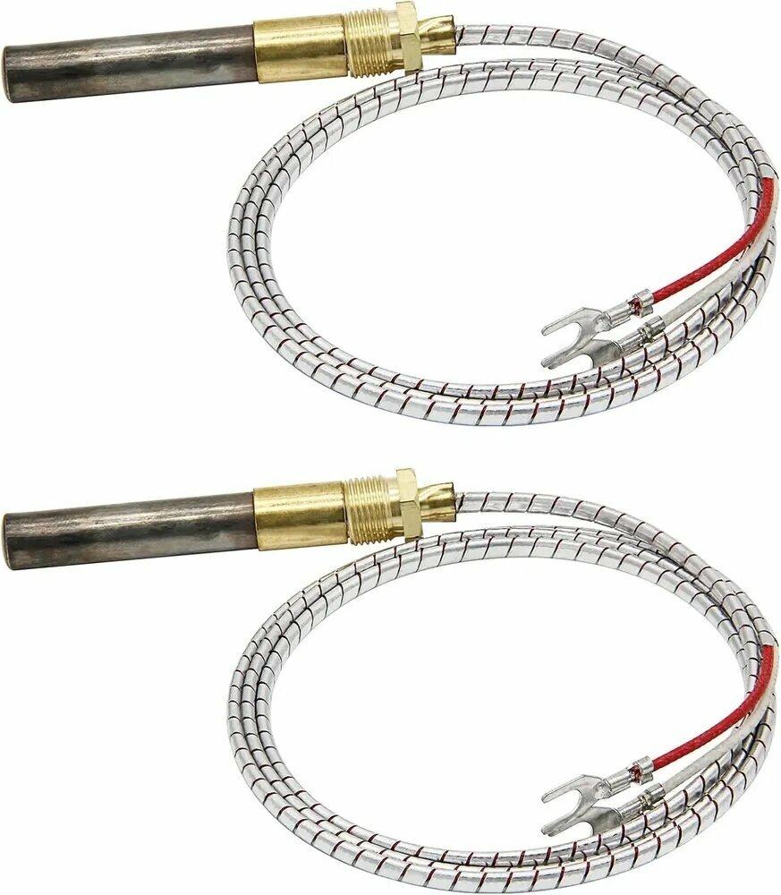 2 шт Термогенератор замена Sit 0.940.002, 0940002 (820 NOVA MV - для всех котлов с клапанами Sit этой серии (милливольтовые, электронезависимые), термопара многократная, милливольтовый генератор