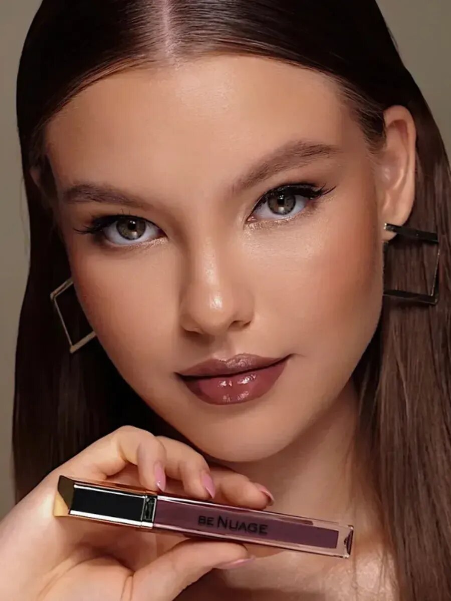 Масло-блеск для губ BeNuage "Plum Pie", сливовый, увлажняющий, 6,8 мл