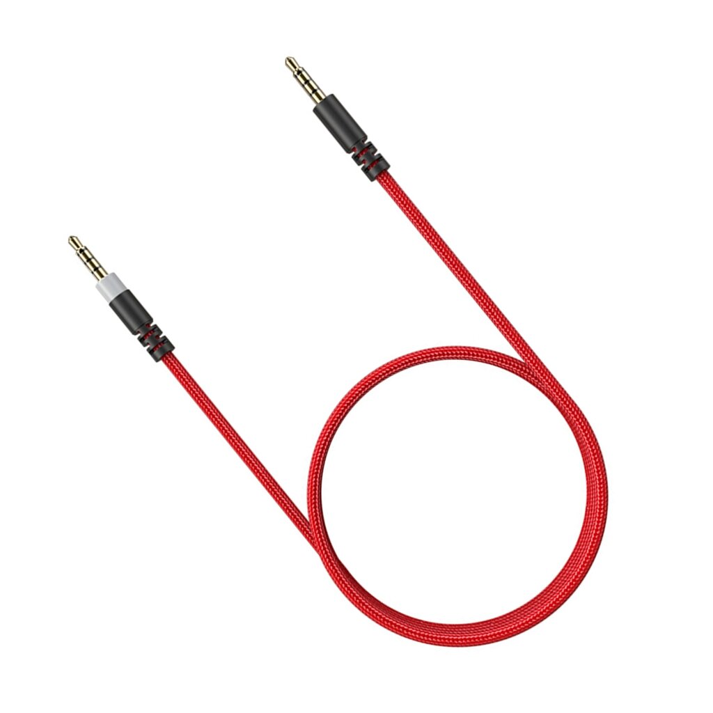 Подходит для кабеля для наушников HyperX Cloud Alpha-1,5 м красного цвета