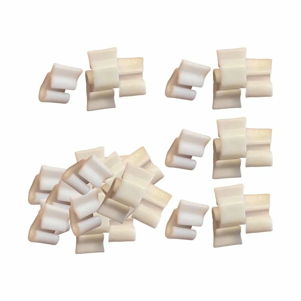 Защелка для вольера, 40 шт, фиксатор для клетки, соединитель для кабинета, проволочная клетка для кролика, зажим для дверцы