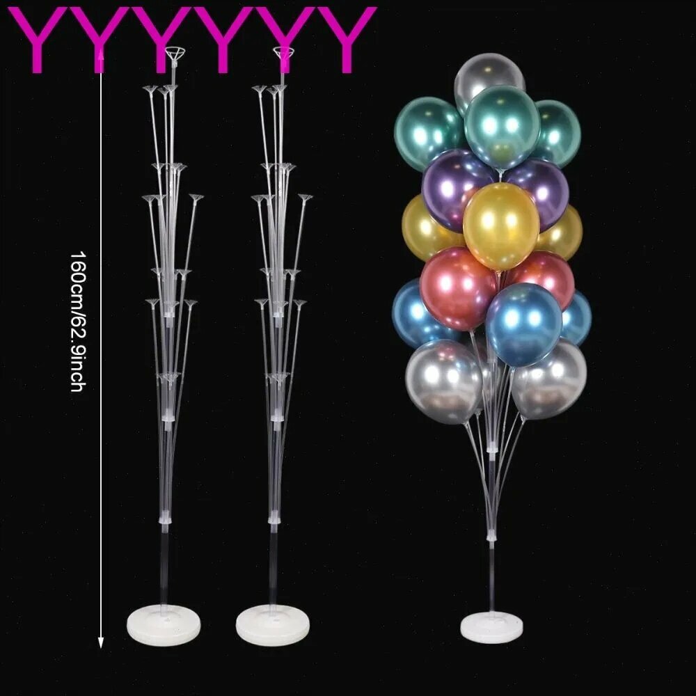 Стойки для шаров 160см, 1шт, для украшения вечеринок