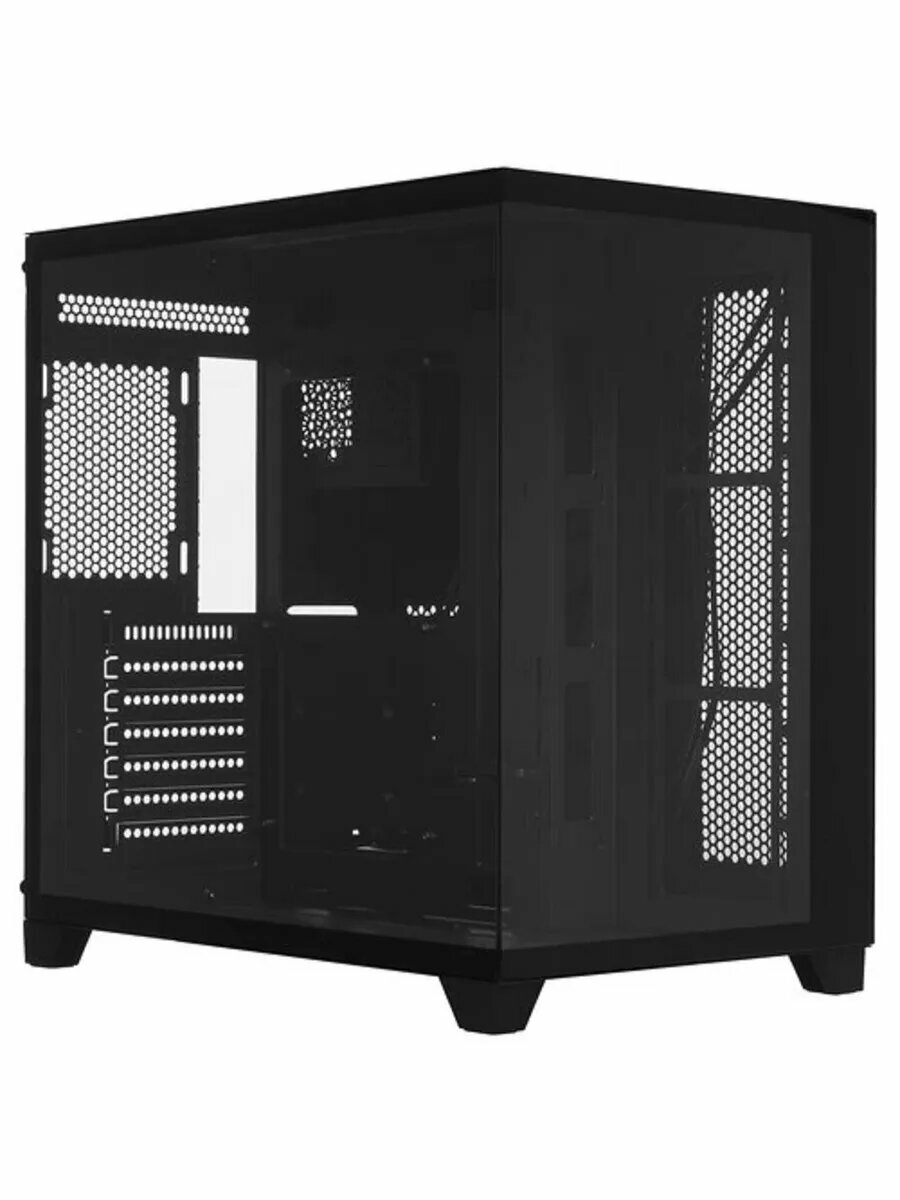 Корпус для компьютера MEGAVIEW MV8-TP Black (MV8-TP-BK)