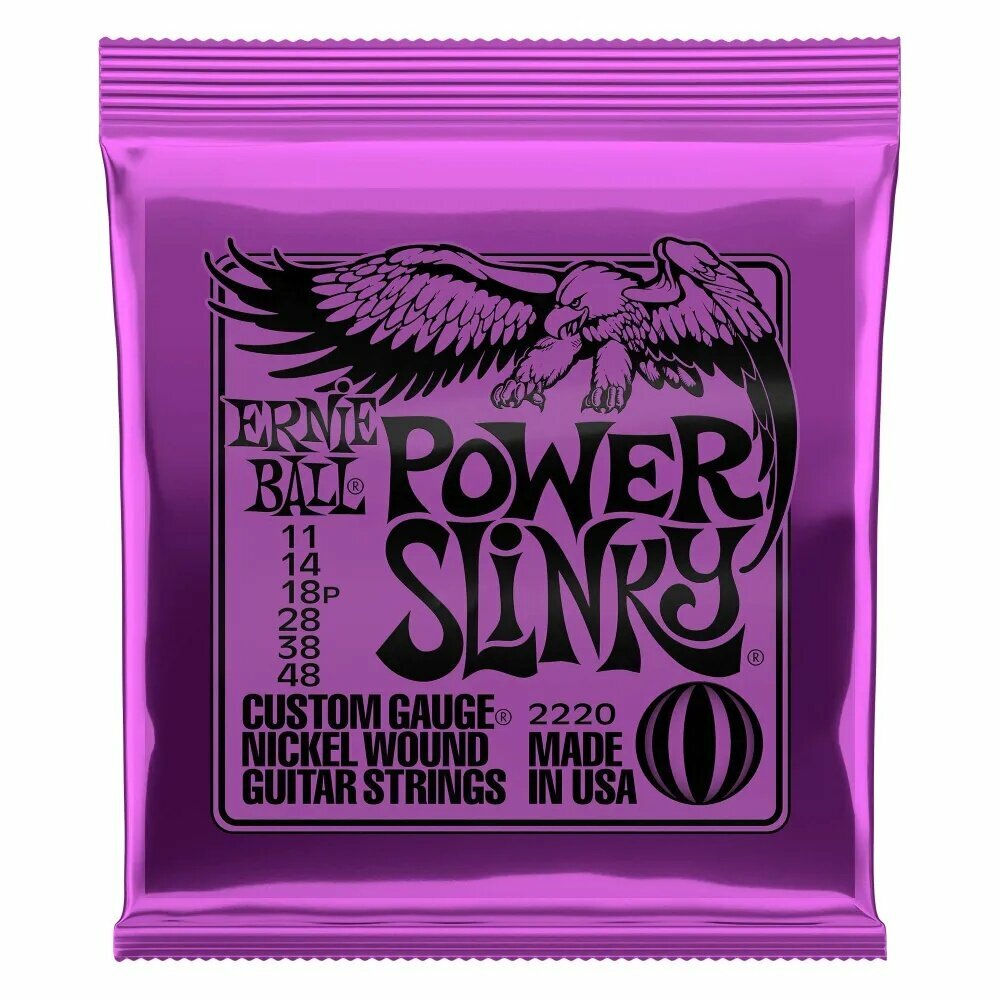 Струны Ernie Ball Regular Slinky Nickel Wound для электрической гитары (011-48)