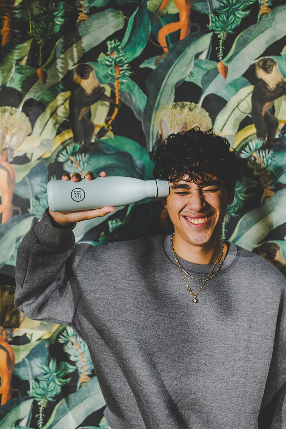 Термос–термобутылка Cool Bottles Pastel Grey 350мл CB350PAY