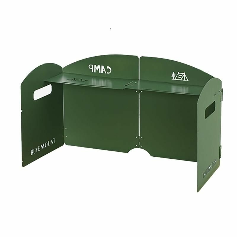 Съемный ветрозащитный экран для газовой горелки, Армейский Зеленый