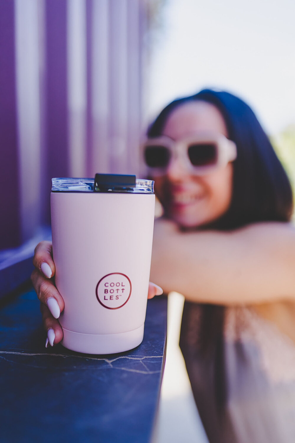 Термокружка Cool Bottles Tumbler Pastel Pink 330мл CBT33PAP