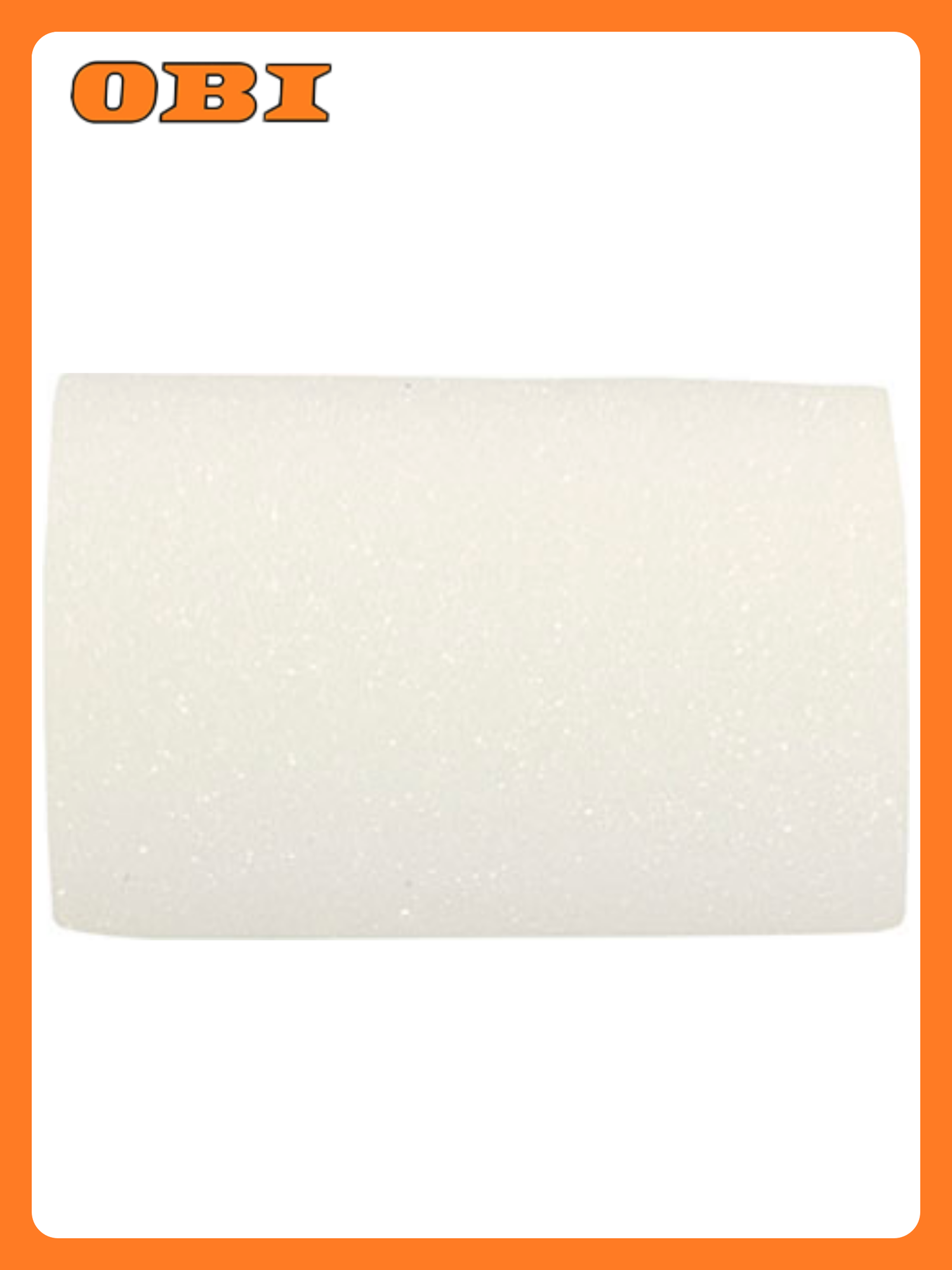 Мини-валик малярный, мольтопрен 35/50 мм, под ручку 6 мм