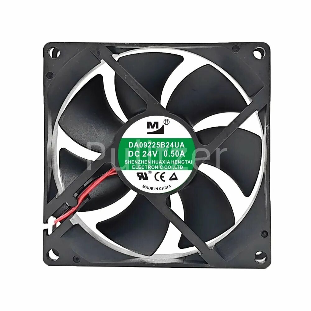 Вентилятор DA09225B24UA 90* 90 * 25 мм с двойным шариковым инвертором охлаждения 24 В 0.50A 12 Вт 3600 об/мин