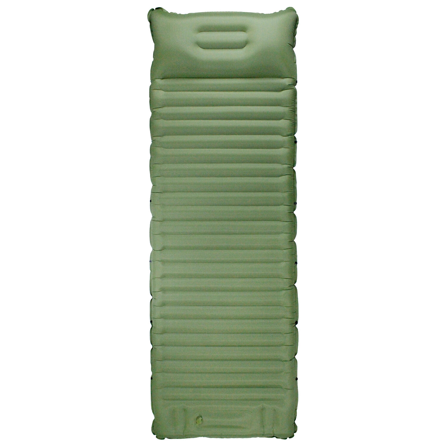 Матрас надувной для сна толщина 4 дюйма, размер 192*68 см, вес 1.2 кг, цвет Армейский Зеленый/Серый/Темно-синий, материал 40D нейлон, с встроенным насосом, для кемпинга, походов, путешествий, палатки, упаковка с сумкой для хранения