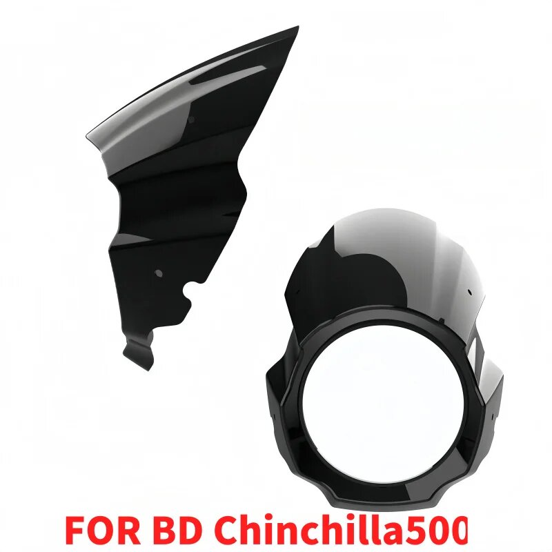 Для Benda BD Chinchilla 350/450/500 модификация крышки фары свинья крышка переднего лобового стекла ретро дефлектор аксессуары C