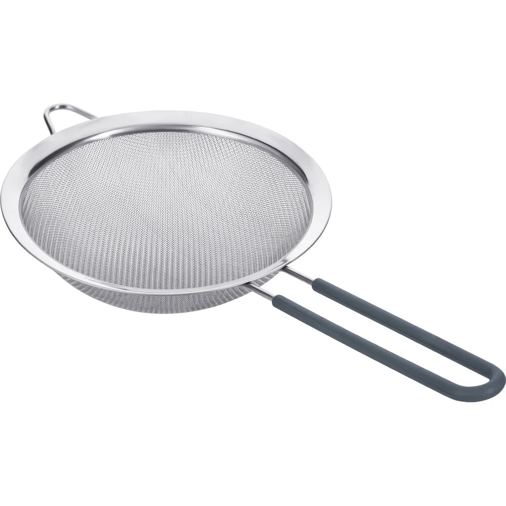 Ситечко с силиконовой ручкой Regent inox 18 см Linea PRONTO 93-PRO-07-18