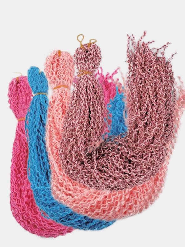 Канекалон для волос "косички Зизи", накладные пряди-косы для причесок, афрокосы