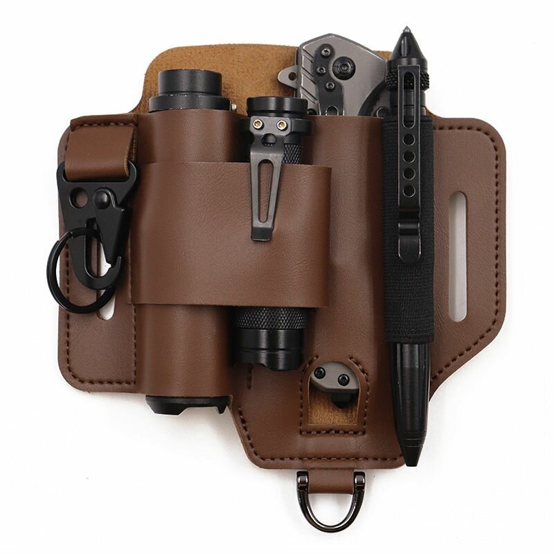 Кобура для тактических инструментов EDC, карман для хранения средств выживания в дикой природе, чехол для уличного фонарика, чехол для ножа