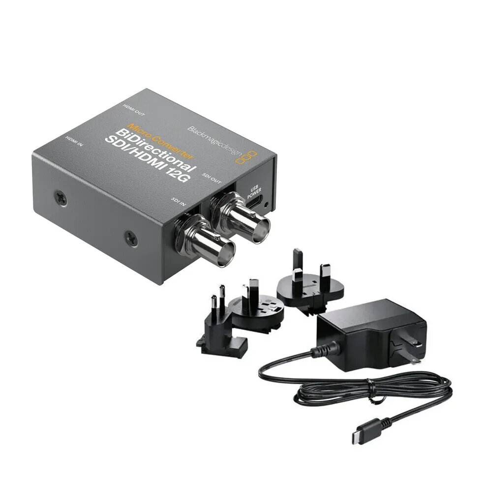 Микро-конвертер Blackmagic Micro Converter BiDirectional SDI/HDMI 12G PSU