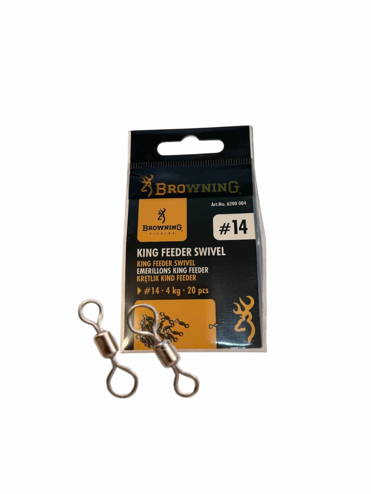 Вертлюг BROWNING King Feeder Micro Swivels 20 шт/уп