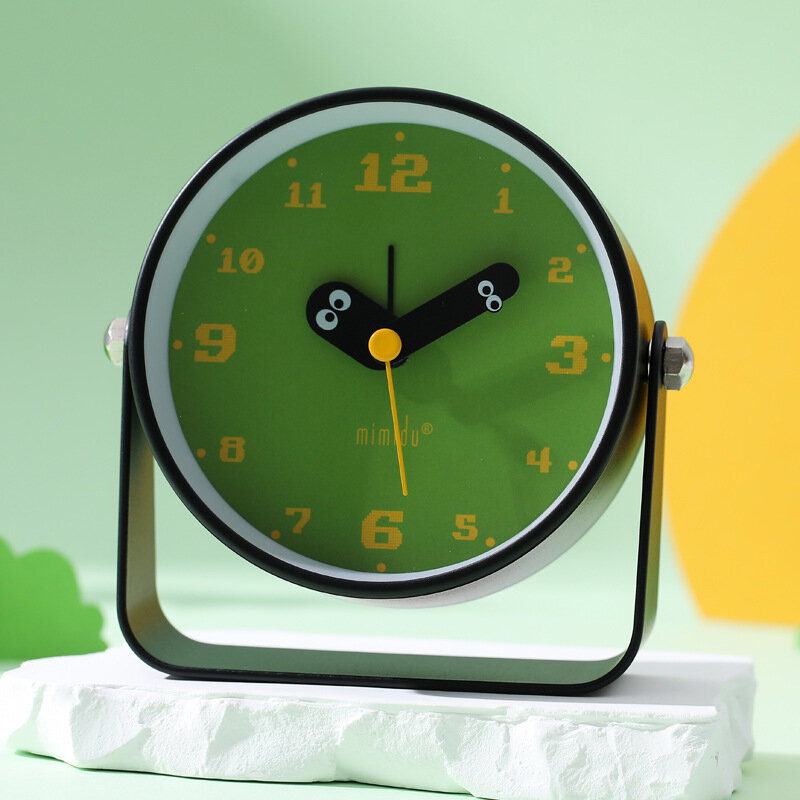 Кросс-бордерный настольный часы с таймером для учеников начальной и средней школы, милые механические будильники с громким звуком