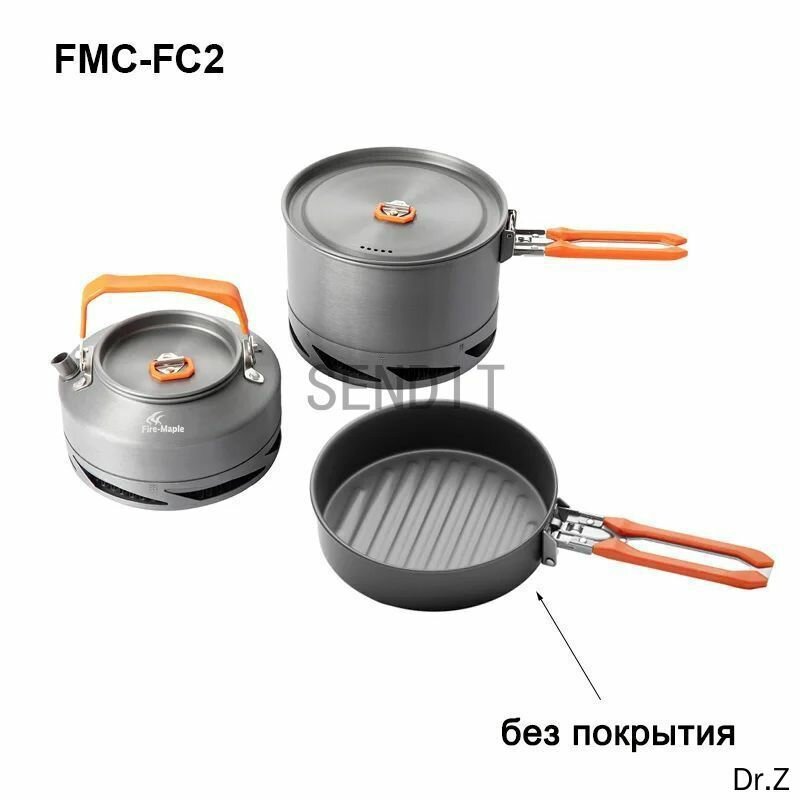 Fire Maple Кемпинговая посуда теплообменник горшок k2+xt1+сковороды