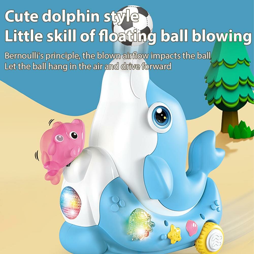 Развивающая музыкальная игрушка для малышей; Интерактивный дельфин