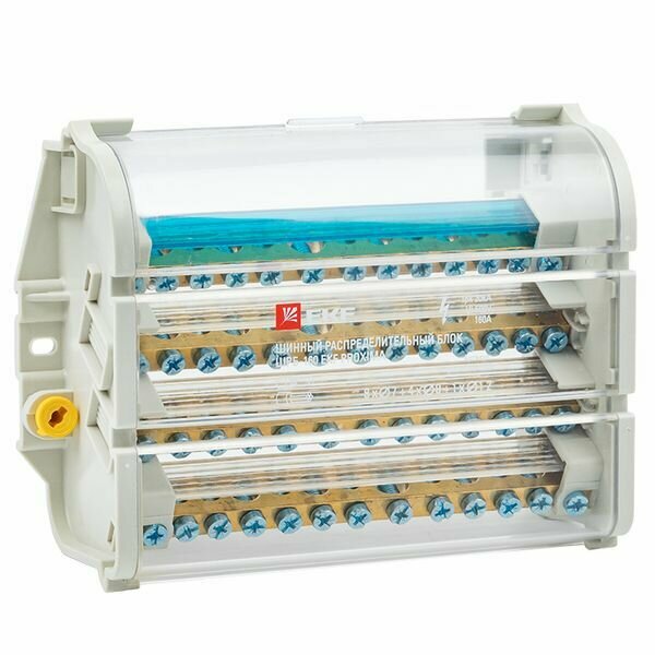 Блок распределительный EKF ШРБ-160, шинный, 2.5-70 мм2, 160А