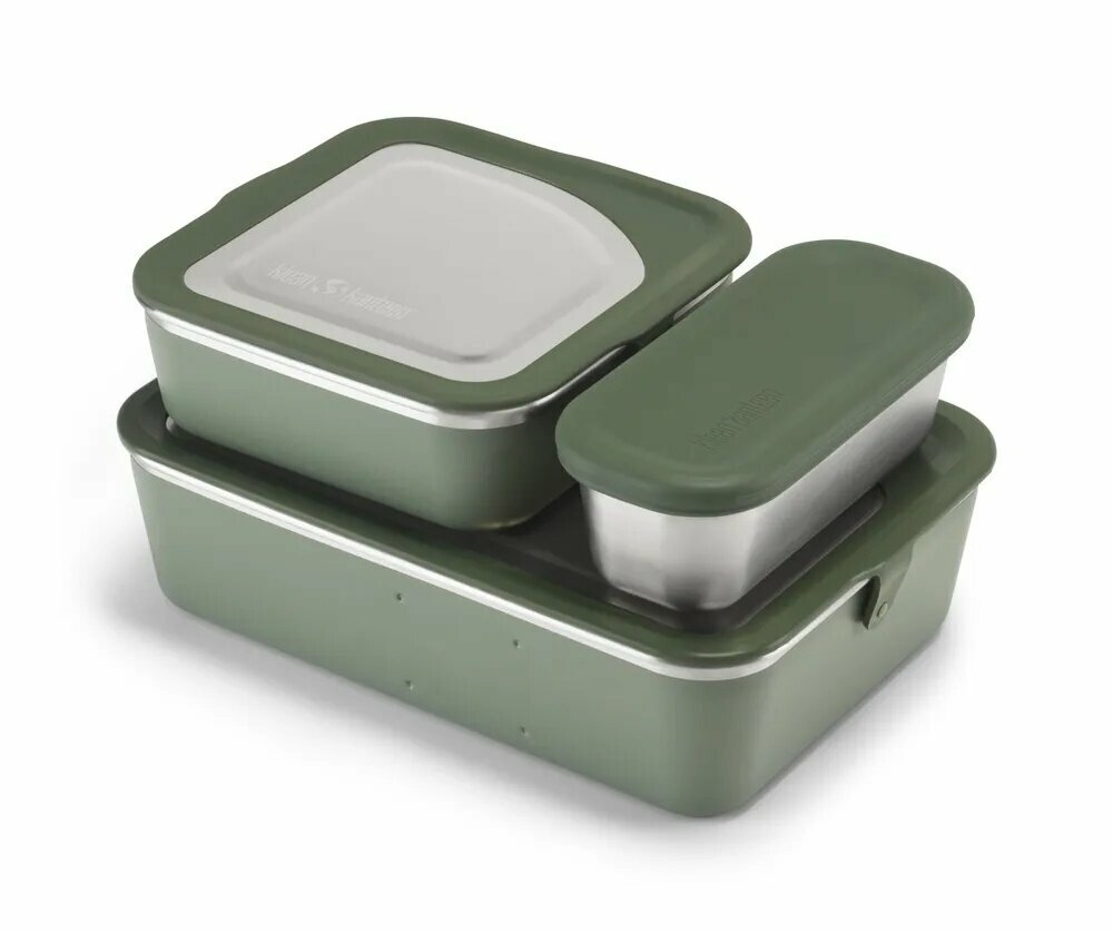 Klean Kanteen Контейнер пищевой "Rise Lunch", 2600 мл, 3 шт