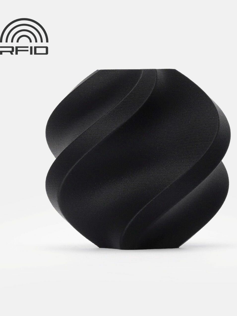 Филамент для 3д принтера Bambu Lab PLA-CF Black 14100 на катушке