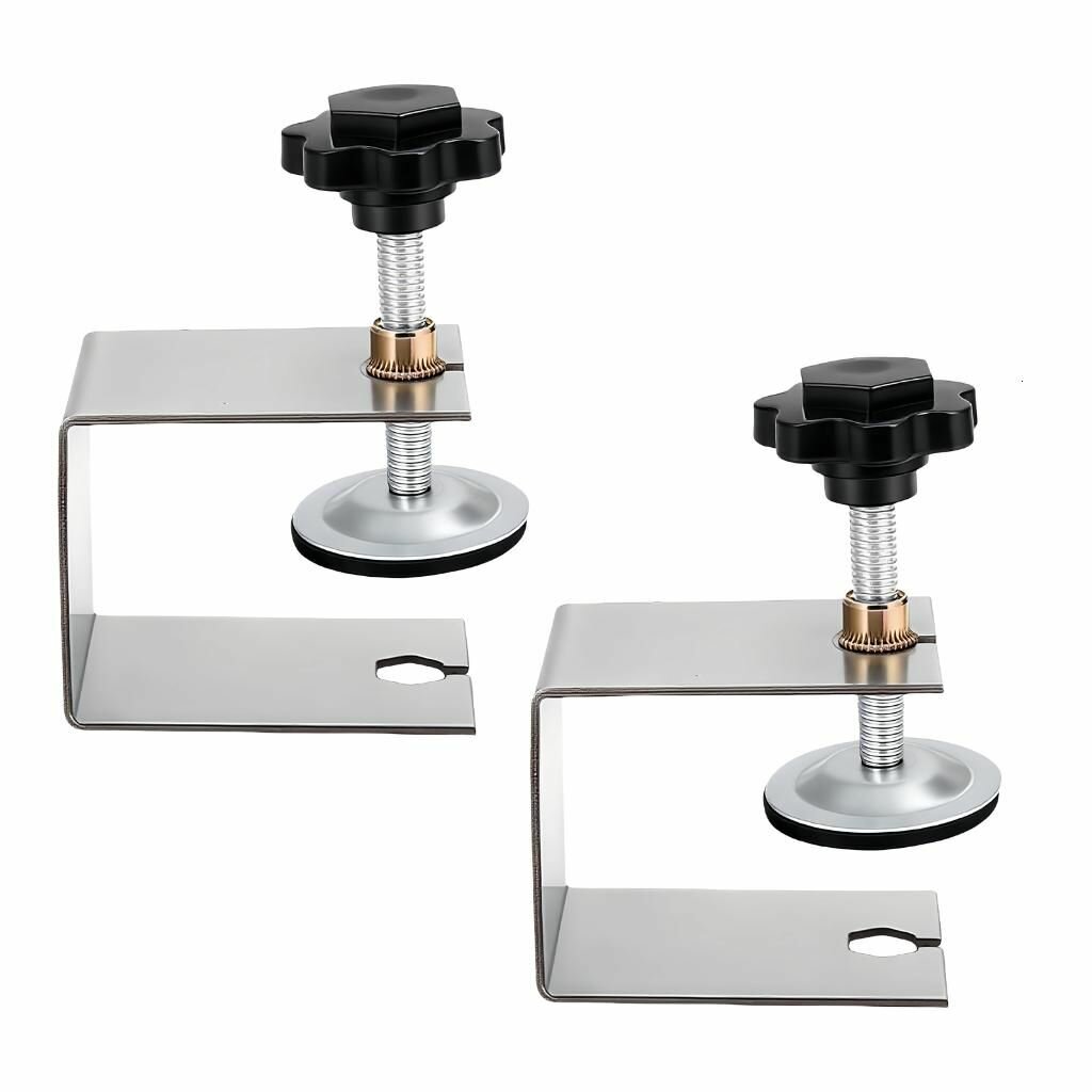 Зажимы для крепления шкафов с противоскользящим покрытием с высокопрочным стальным винтом