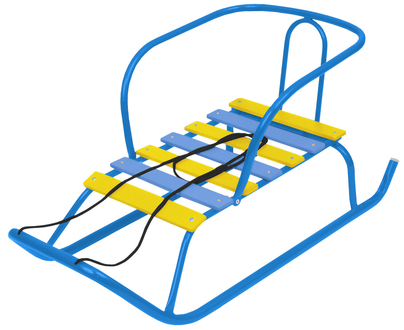 Санки детские НИКА Ветерок 1 (В1/Г2 голубой) (без ручки)