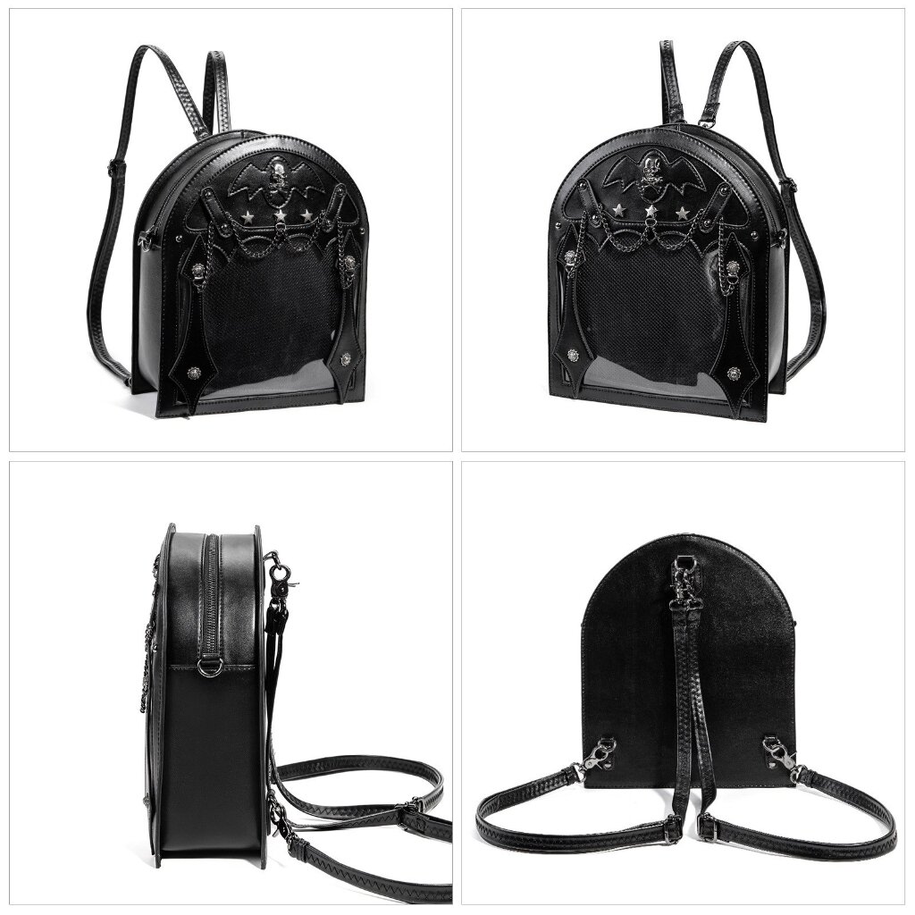 Готический ременный рюкзак