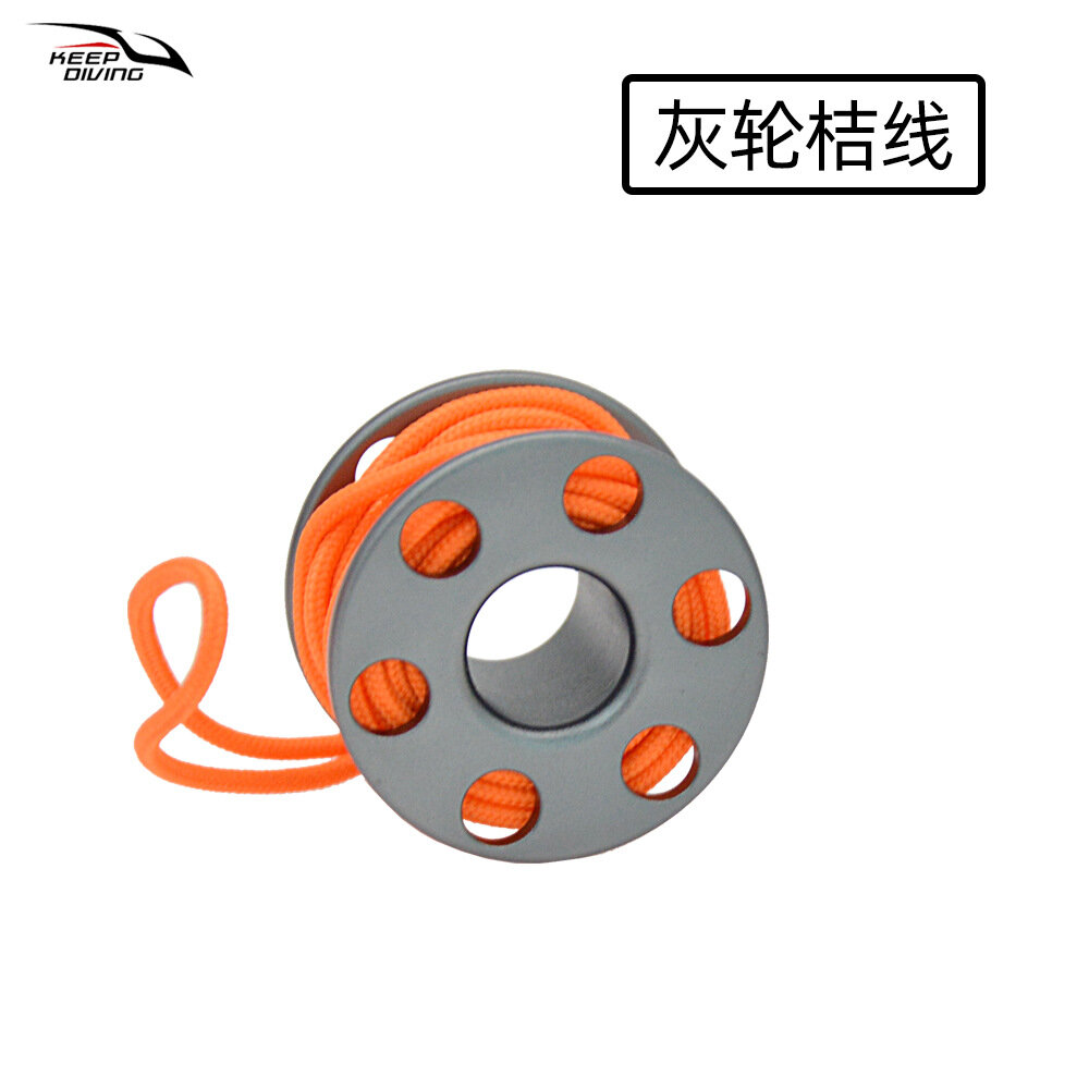 Подвеска для мини-катушки для дайвинга, алюминиевый сплав, светящаяся подвеска для катушки, слон, тянущийся буй, маленький аксессуар, сувенир