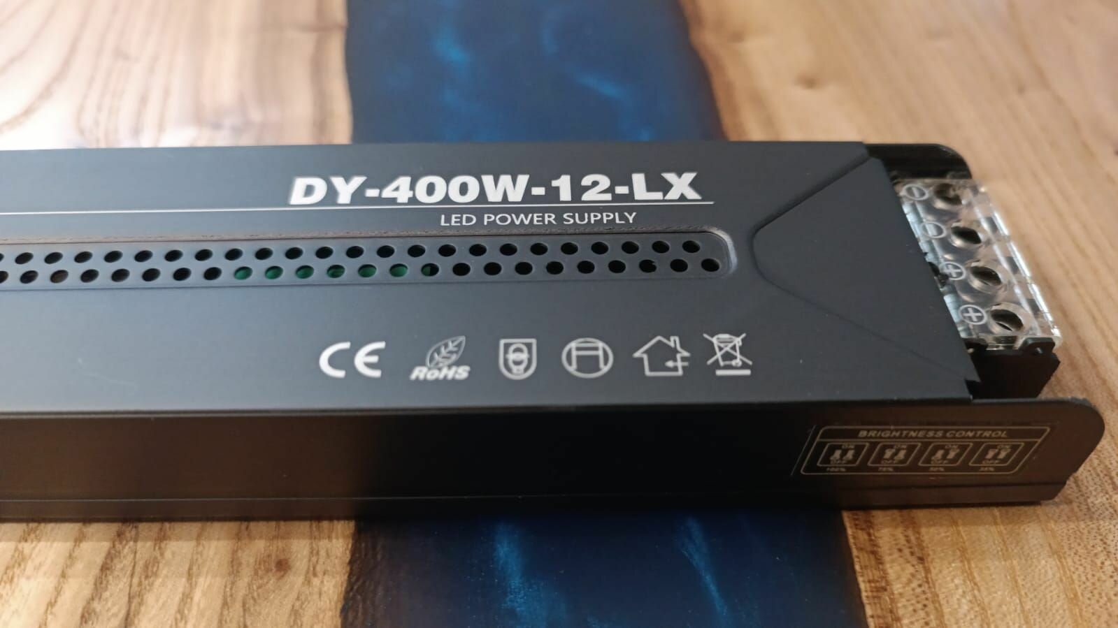 Блок питания компактный 400W 12V со ступенчатым диммированием