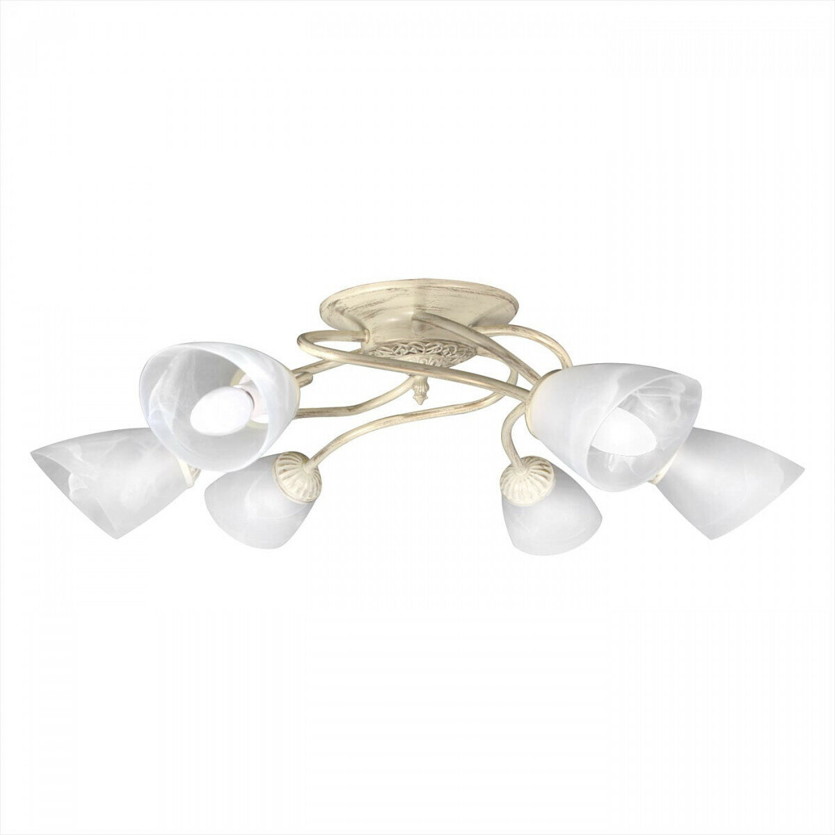 Люстра потолочная 6 плафонов большая Петрасвет Россия S2151-6