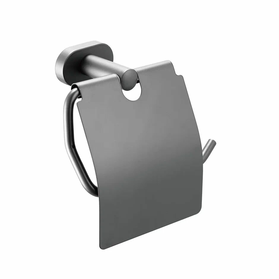 Держатель для туалетной бумаги Shevanik SG5105T оружейная сталь
