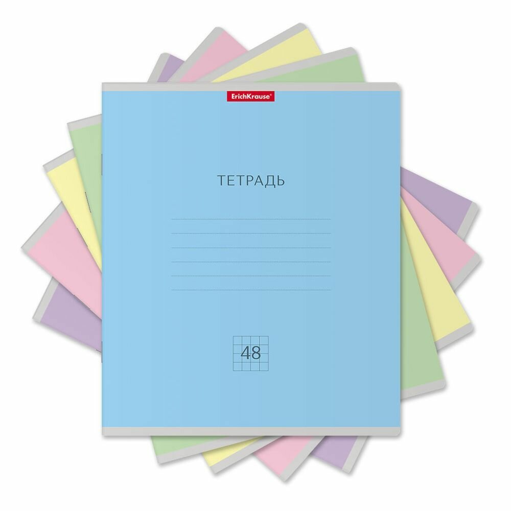 Тетрадь общая ученическая ErichKrause Классика, 48 листов, клетка