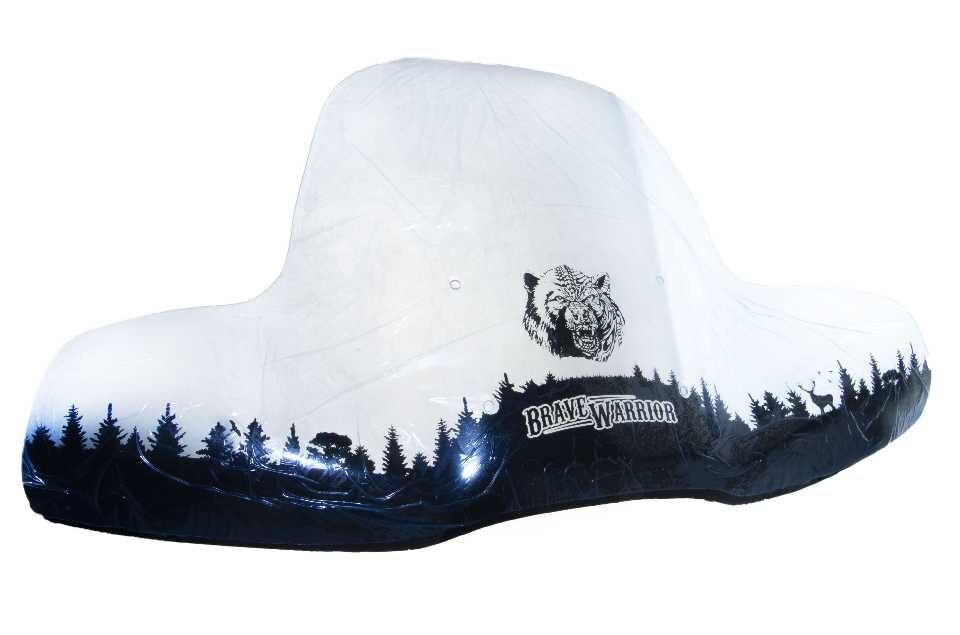 Щиток ветровой квадроциклы, ATV Универсальный (3мм) с крепежом