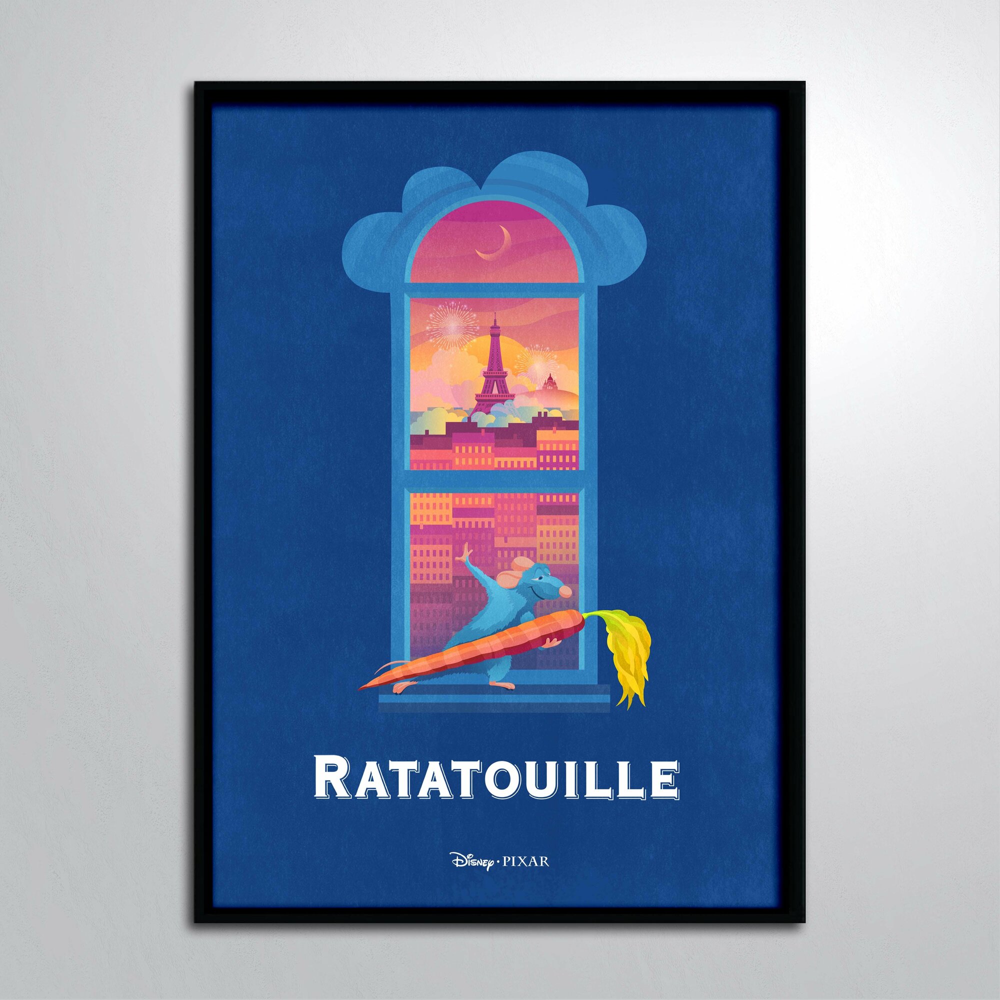 Постер без рамы/Рататуй Морковка Ratatouille