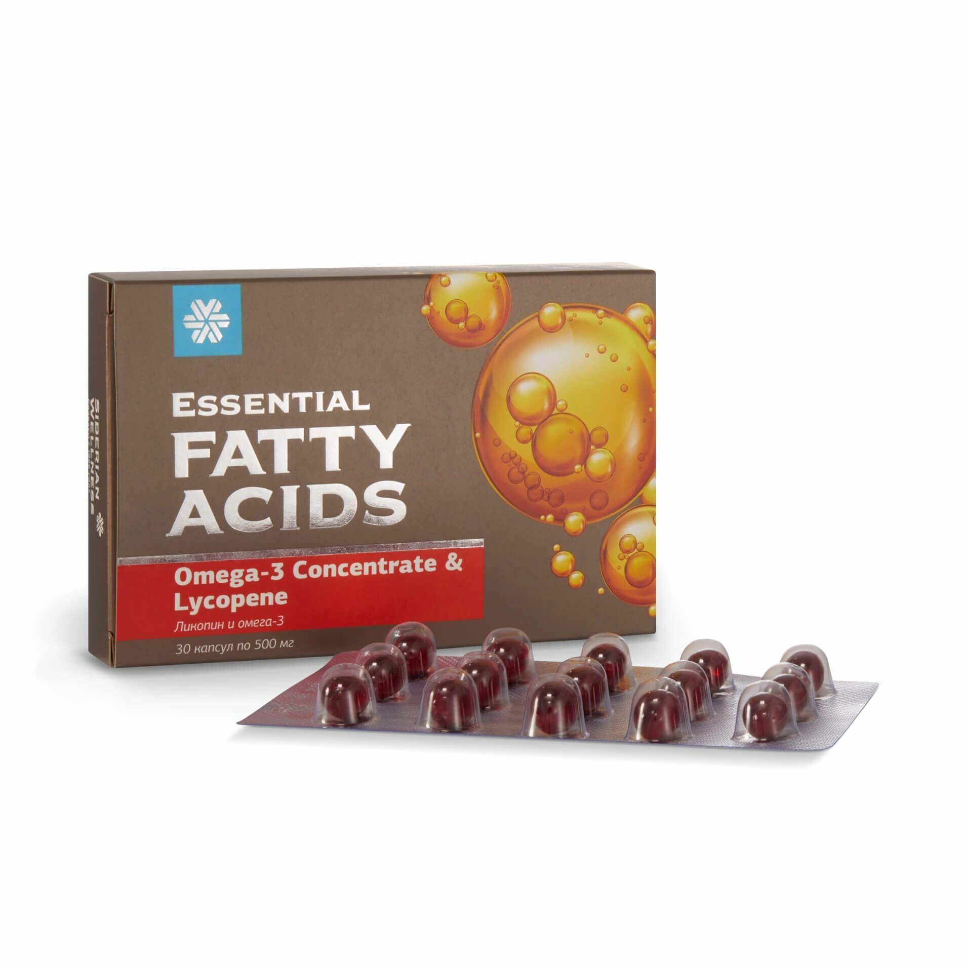 Ликопин и омега-3 Essential Fatty Acids,30 капсул