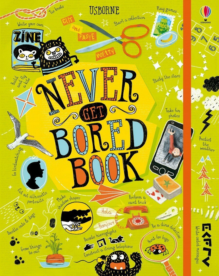 Various "Never Get Bored Book"