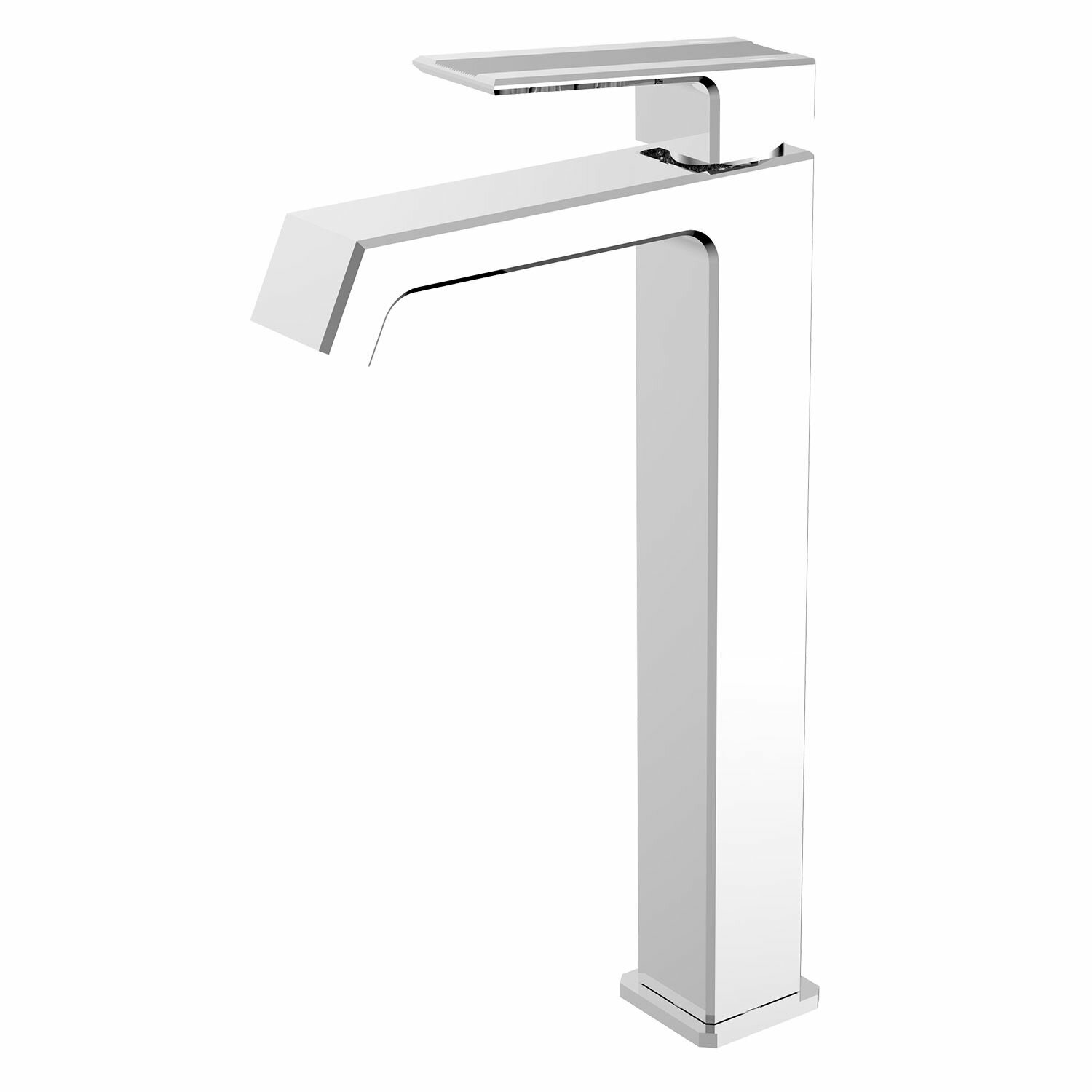 Смеситель для раковины-чаши Azario EXQUISITE высокий, без донного клапана, хром (AZ-VSM168R40C)